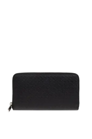 FERRAGAMO Leather Wallet - Black