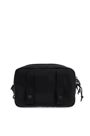 Kenzo Shoulder Bag With Embossed Logo - Black