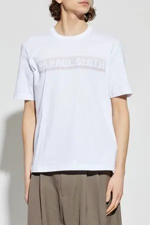 Paul Smith T-shirt With Colorful Print - White