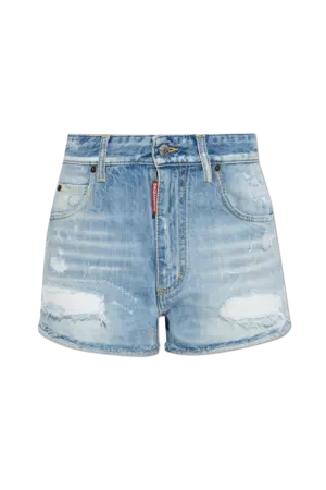 Dsquared2 Trucker Denim Shorts