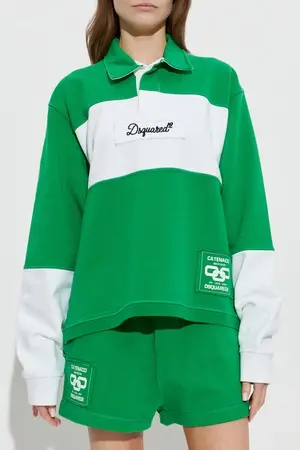 Dsquared2 Logo Polo Shirt - Green