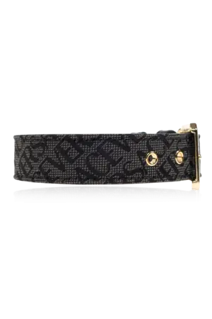 Versace Dog Collar With Barocco Print