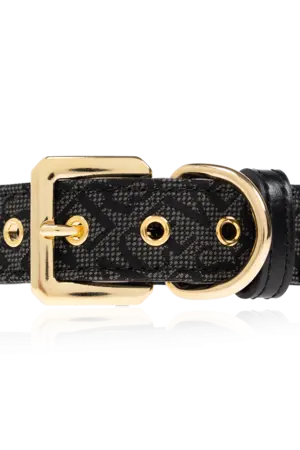 Versace Dog Collar With Barocco Print