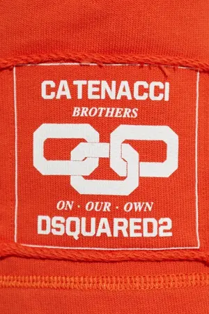 Dsquared2 Logo Shorts - Orange