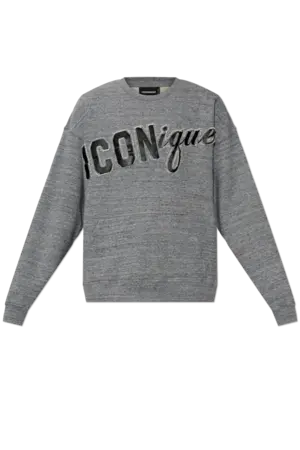 DSQUARED2 Sweatshirt With "ICONique" Inscription