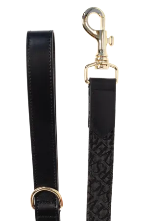 Versace Dog Leash With Barocco Print