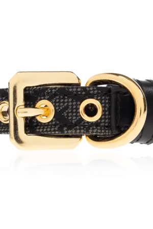 Versace Small Dog Collar With Barocco Print