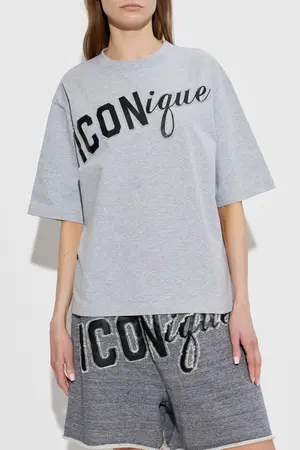 Dsquared2 T-shirt With Logo - Grey