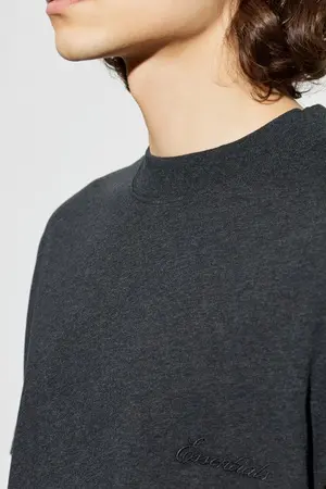 Fear Of God T-shirt With Logo - Grey