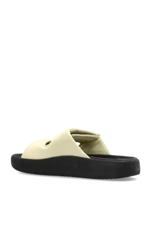 VEJA Etna Bold Leather Slides - Cream