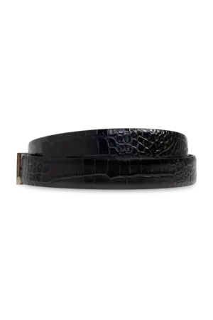 TOM FORD Reversible Belt - Black
