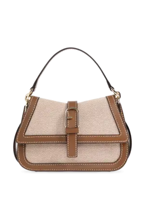 Furla Flow Mini Handheld Bag Brown