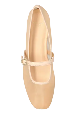 Kate Spade New York Mary Jane Ballet Flats - Beige