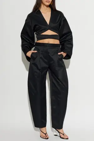 Alaïa Pleated Trousers