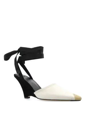Jacquemus Wedge Heel Shoes - Cream