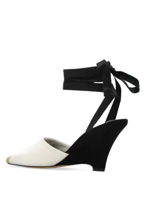 Jacquemus Wedge Heel Shoes - Cream