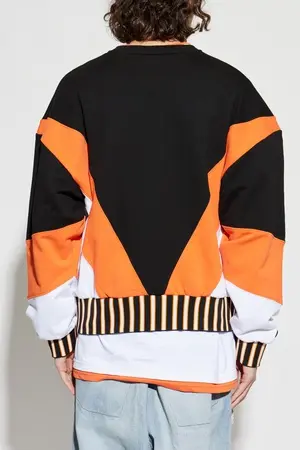 PDF Printed Oversized Sweatshirt