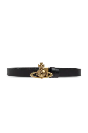VIVIENNE WESTWOOD Leather Belt - Black