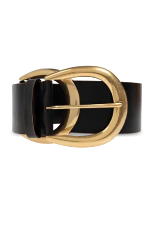 Chloé Leather “anita” Belt - Black