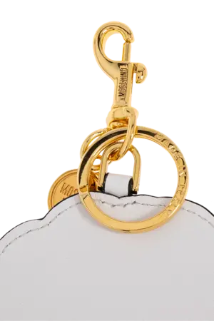 Moschino Keychain With Lamb Pendant