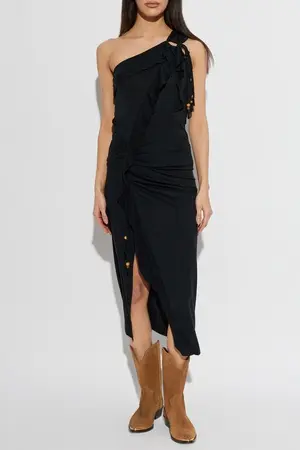 Isabel Marant Étoile Juliane One-shoulder Midi Dress