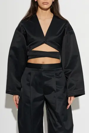 Alaïa Tie-front Cardigan