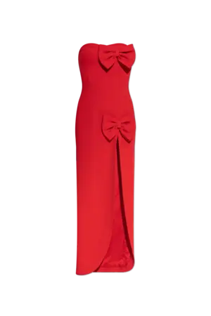 Alessandra Rich Off-shoulder Maxi Dress