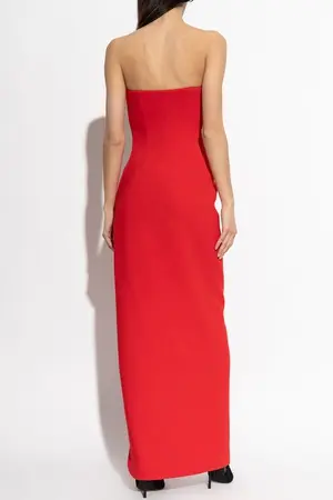 Alessandra Rich Off-shoulder Maxi Dress