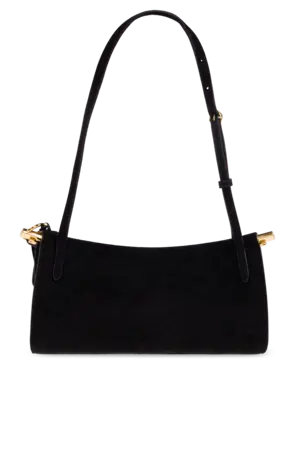 Alaïa East West Small Shoulder Bag - Black
