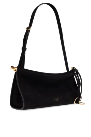Alaïa East West Small Shoulder Bag - Black