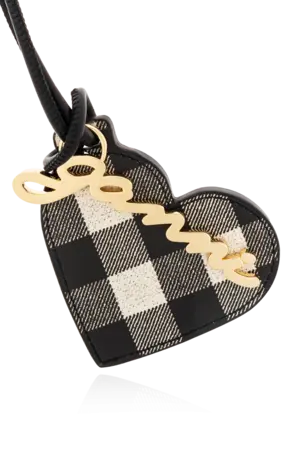 GANNI Mirror Pendant - Black