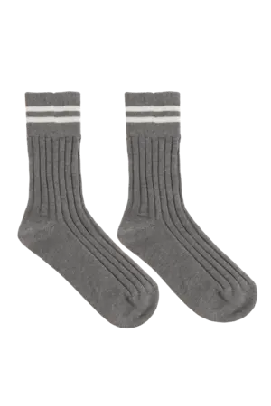 Eleventy Cotton Ribbed Socks