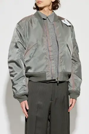 Acne Studios Insulated Bomber Jacket - Green