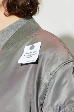 Acne Studios Insulated Bomber Jacket - Green