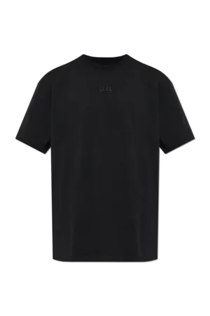 44 LABEL GROUP T-shirt With Embroidered Logo - Black