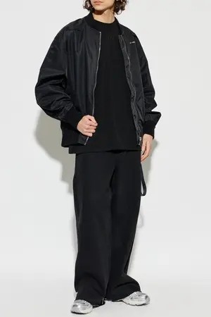 44 LABEL GROUP T-shirt With Embroidered Logo - Black
