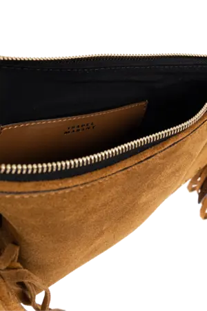 Isabel Marant Oskan Soft Shoulder Bag - Brown