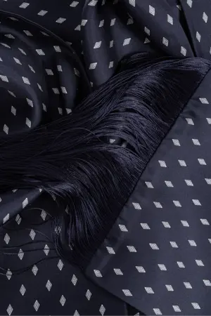 FERRAGAMO Silk Scarf With Fringes