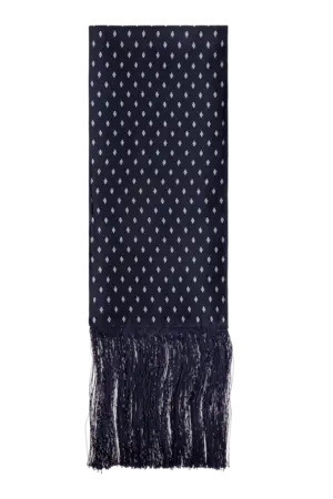 FERRAGAMO Silk Scarf With Fringes