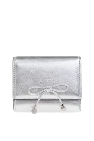 JIMMY CHOO Wallet With Logo - Silver
