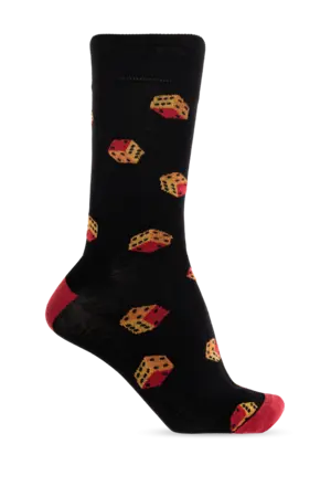 Paul Smith Cotton Logo Socks - Black
