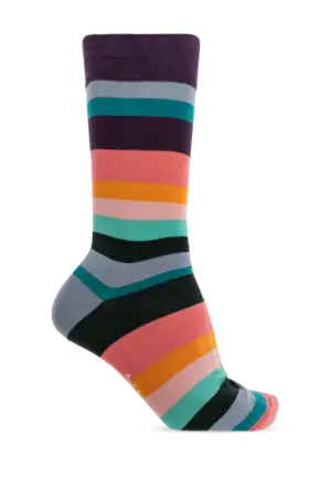 Paul Smith Striped Patterned Socks - Multicolour