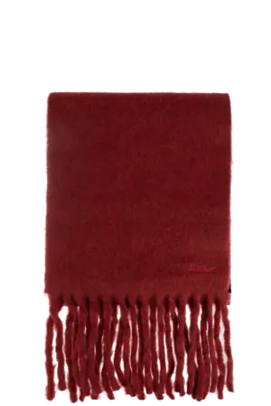 Max Mara Osso" Scarf - Red