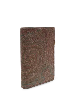 Etro Wallet With Logo Charm