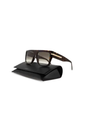 Dsquared2 Rectangular Havana Sunglasses - Brown