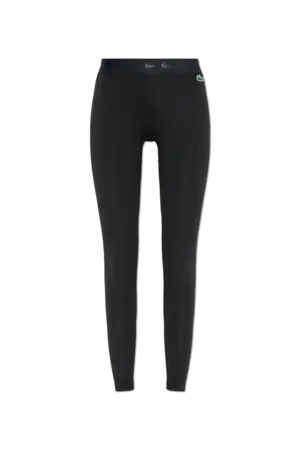 Lacoste Leggings With Logo Patch