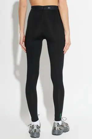 Lacoste Leggings With Logo Patch