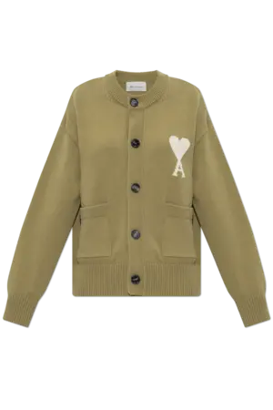 Ami Trimmed Cardigans For Women