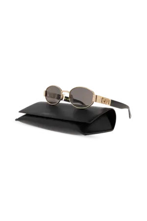 Dsquared2 Oval Sunglasses - Gold
