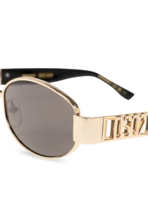 Dsquared2 Oval Sunglasses - Gold